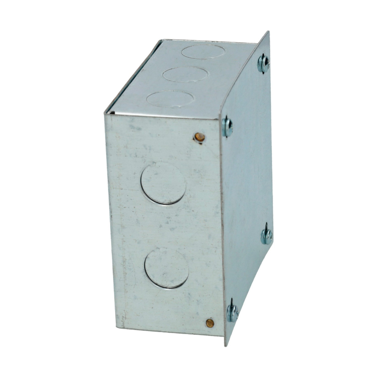 Boîte de jonction galvanisée en surface 100x100mm