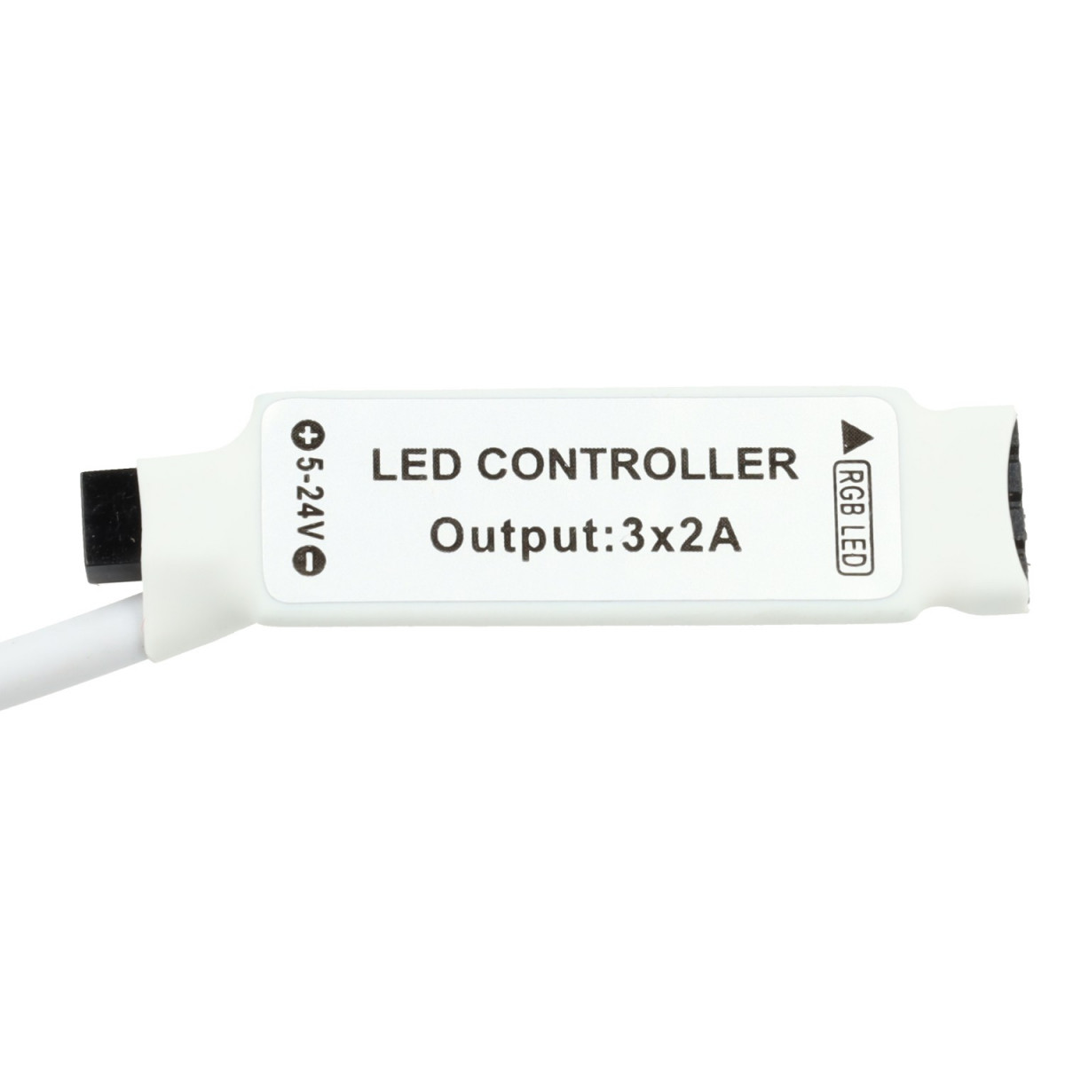2V RGB LED strip mini-controller with remote control,