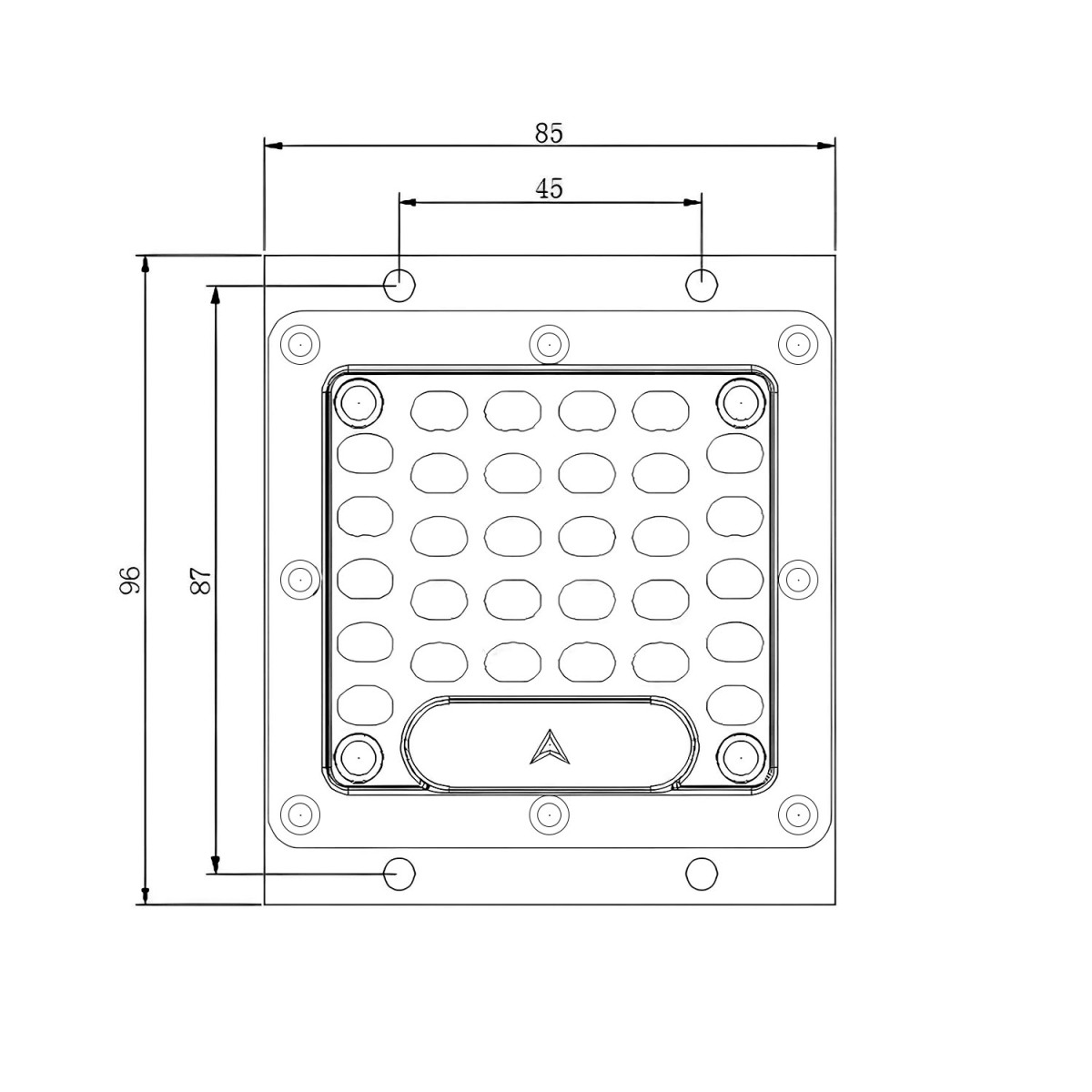 30W LED module Bridgelux for street lighting
