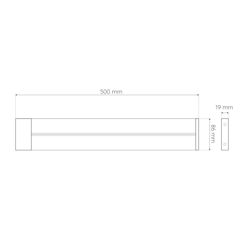 Rail Socket Removable Slide | Masterled