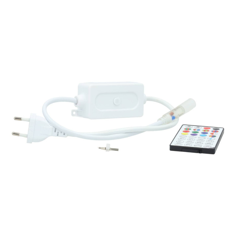 Controlador para Tira LED 220V RGB IC con Mando RF y Bluetooth | Masterled