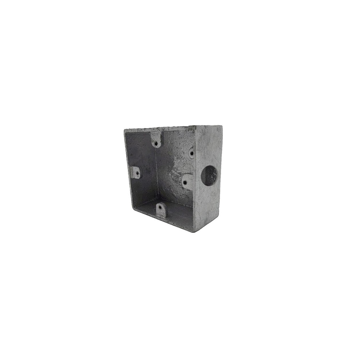 Galvanized Receiver 3''x3''x47mm - surface installation