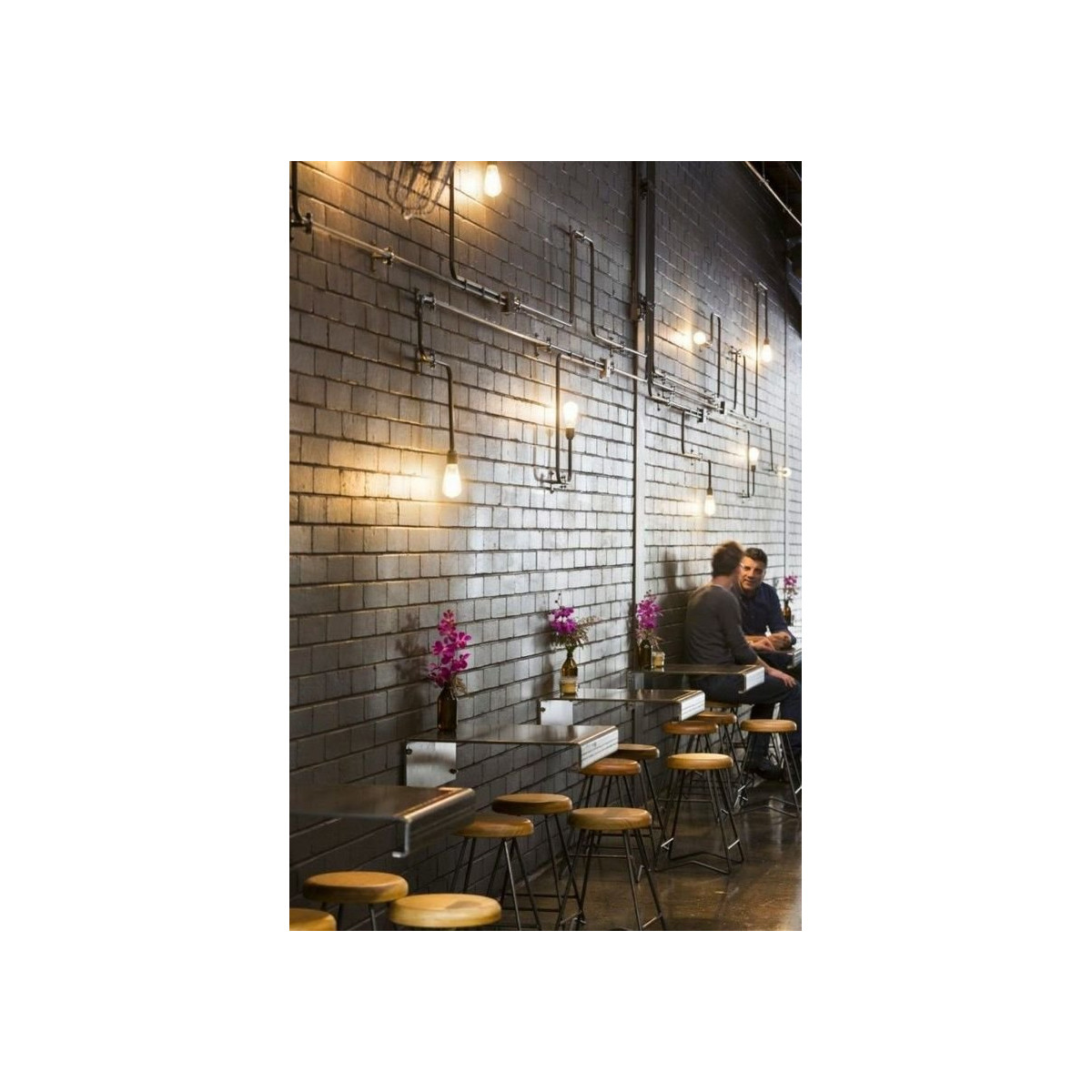 Bisel redondo para tubo de metal