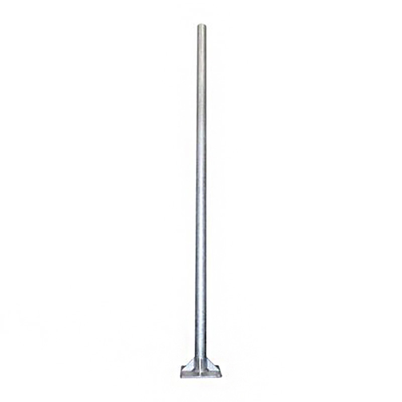 Conical steel column, galvanised