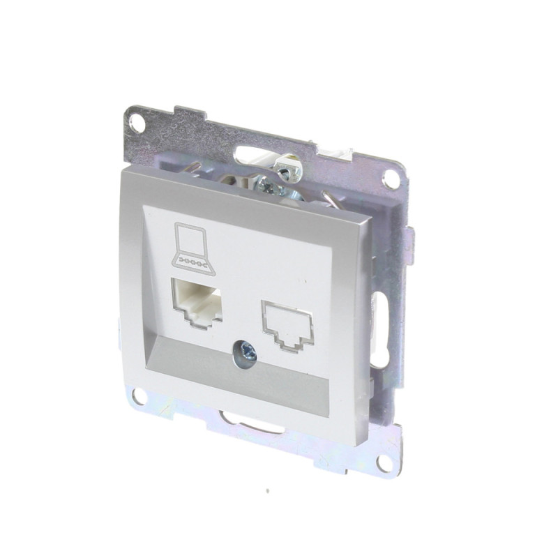 Data socket RJ45 PC series