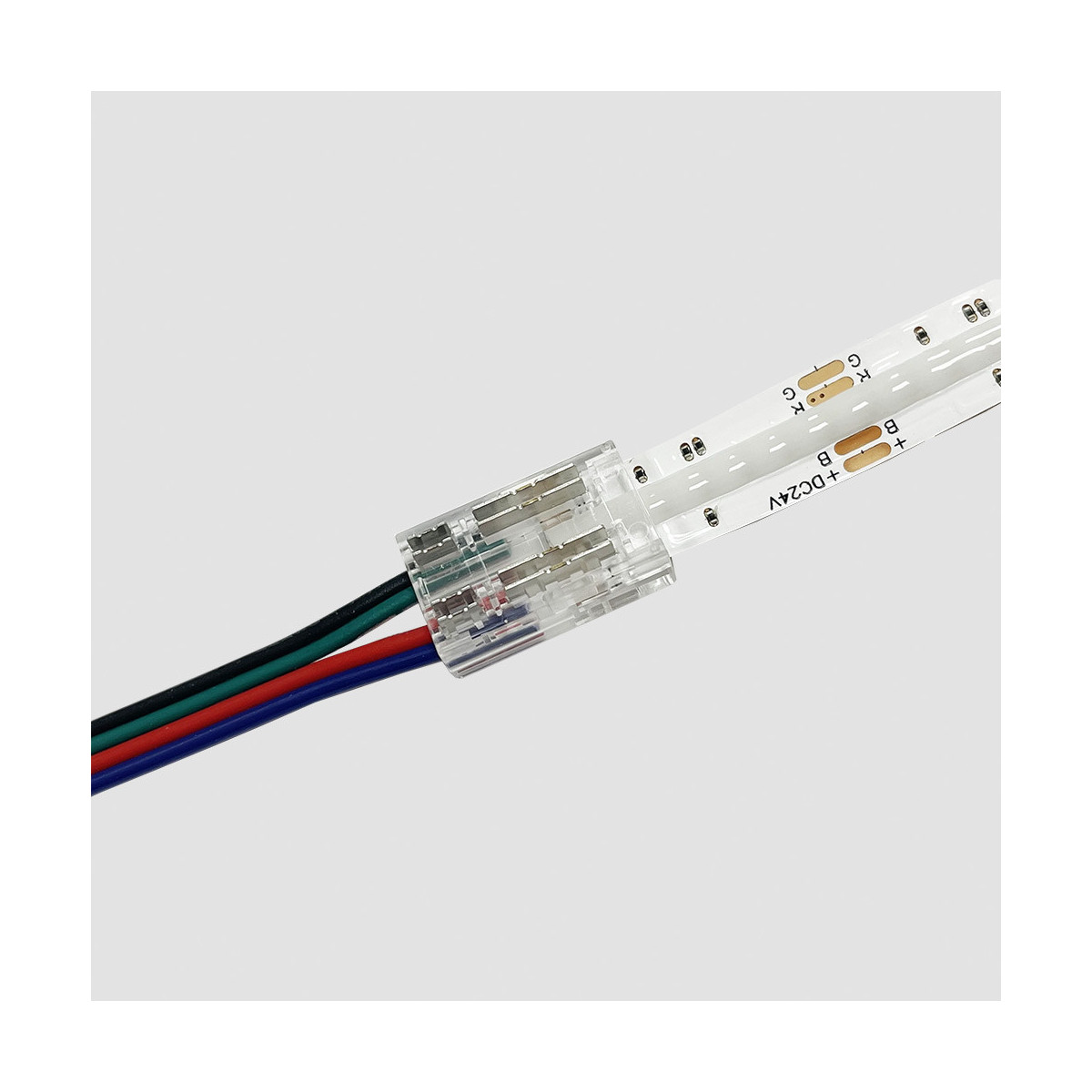 Cable conexión tira LED COB RGB