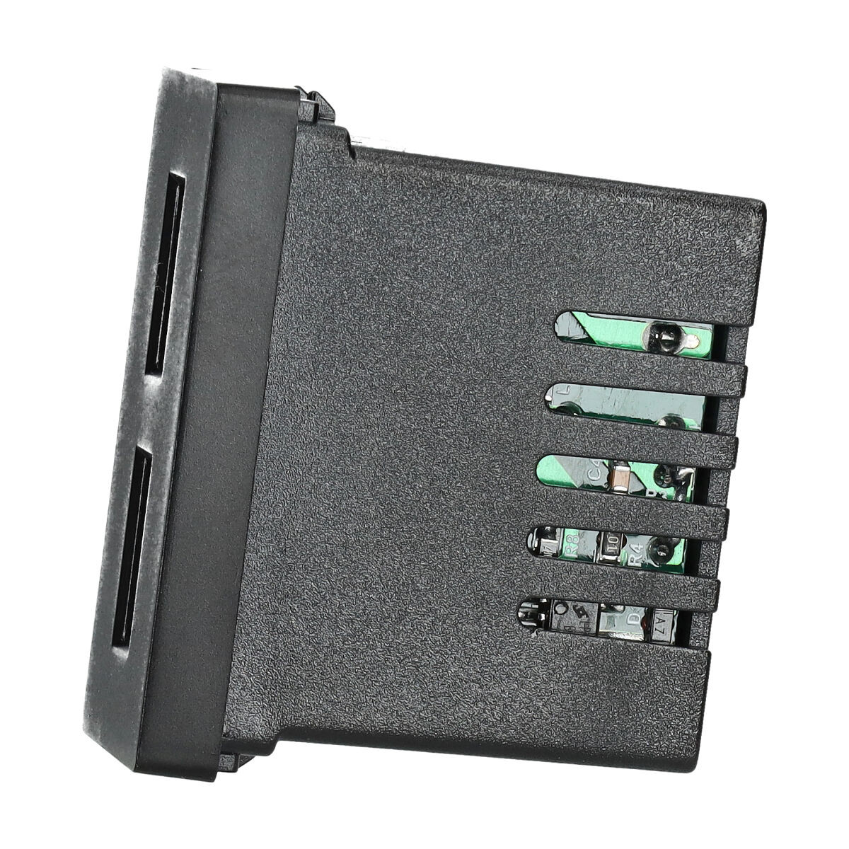 Base modular USB empotrable doble