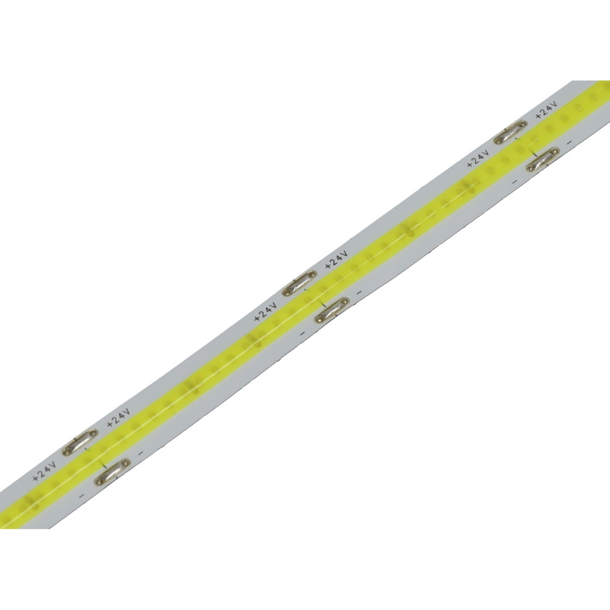 Led strip COB 5m 24v, 12W / M adhesive and flexible.