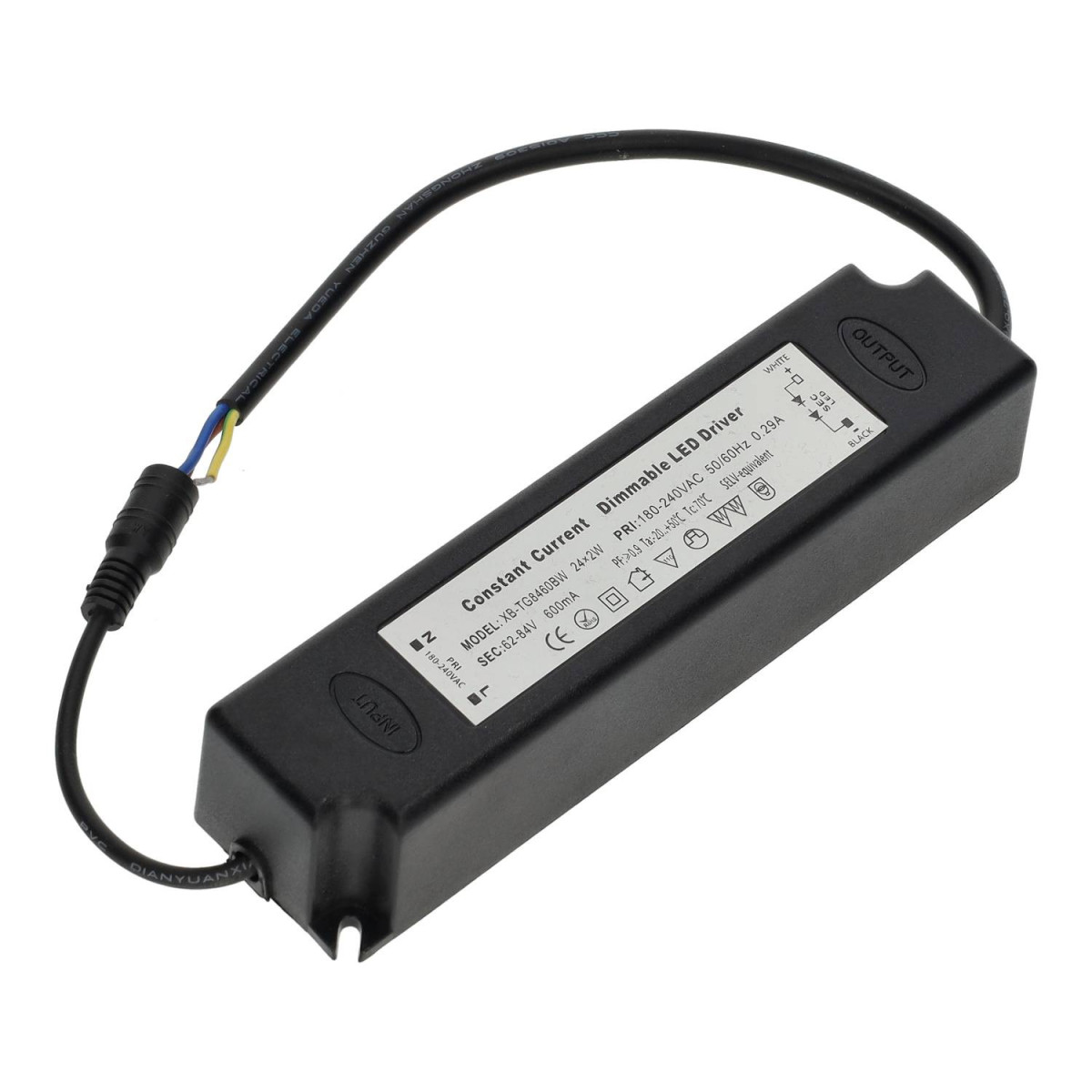 driver regulable 50W,panel led,driver panel led,transformador led