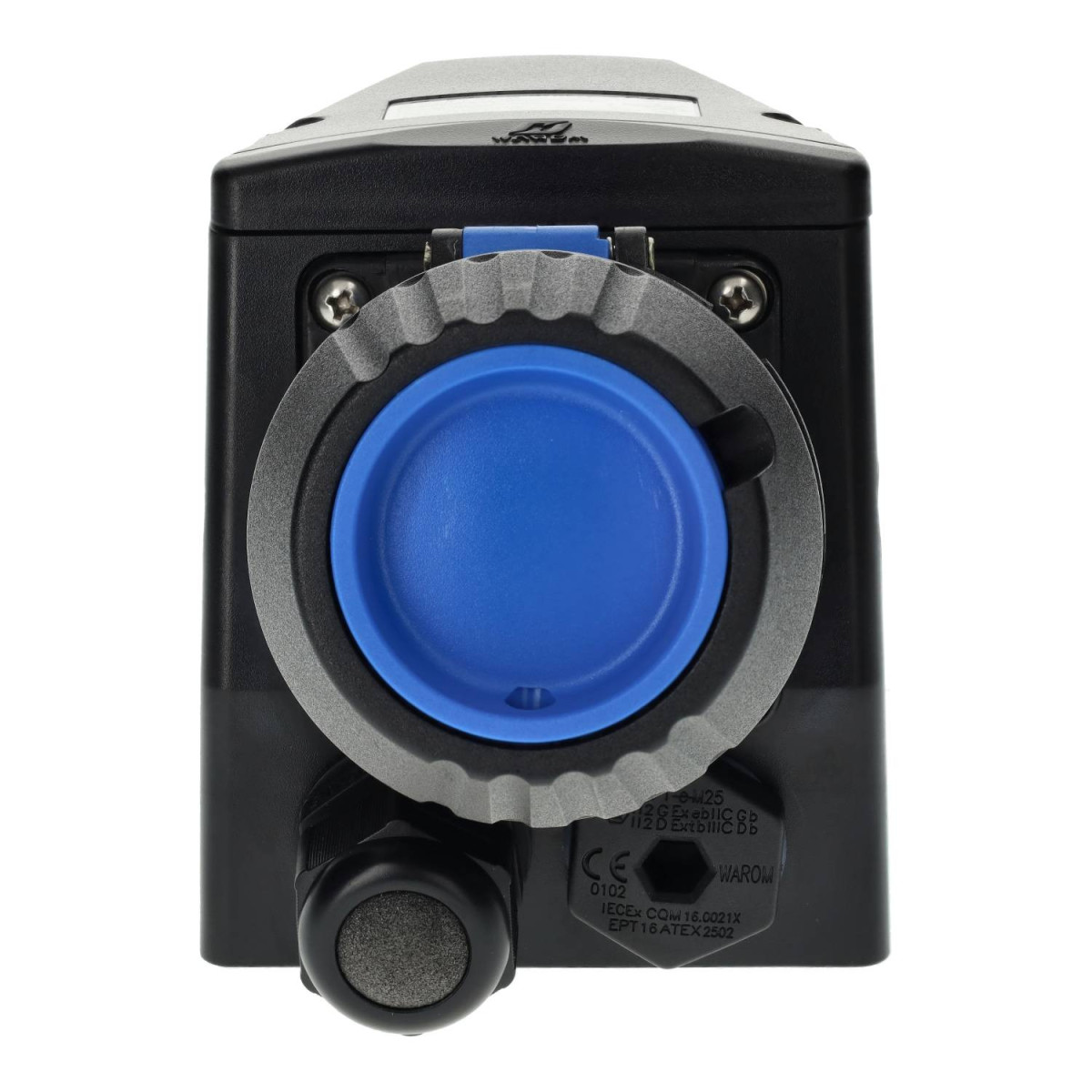 Wall socket ATEX 2P+T 16A IP66
